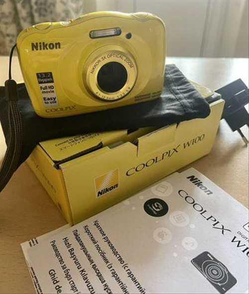 Компактный фотоаппарат Nikon Coolpix W100