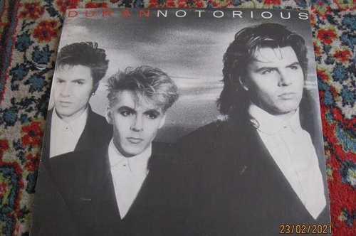 Винил Duran Notorious 1986 г