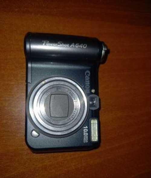 Фотоаппарат canon A640