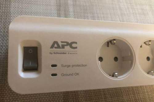 Сетевой фильтр APC PM5U-GR. Требуется замена кнопк