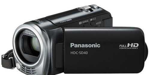 Видеокамера Panasonic HDC-SD40