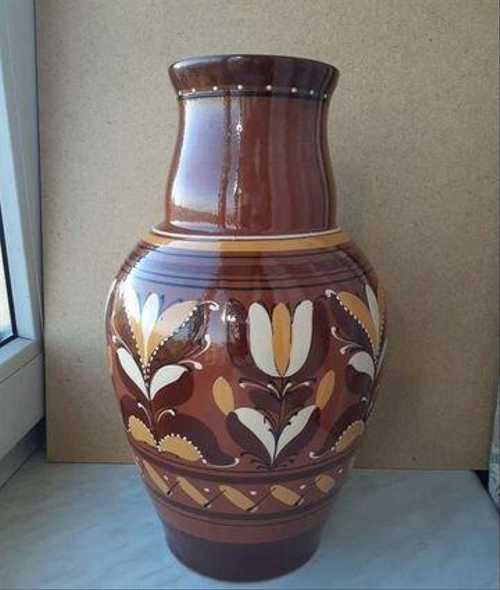 Большая керамическая ваза СССР