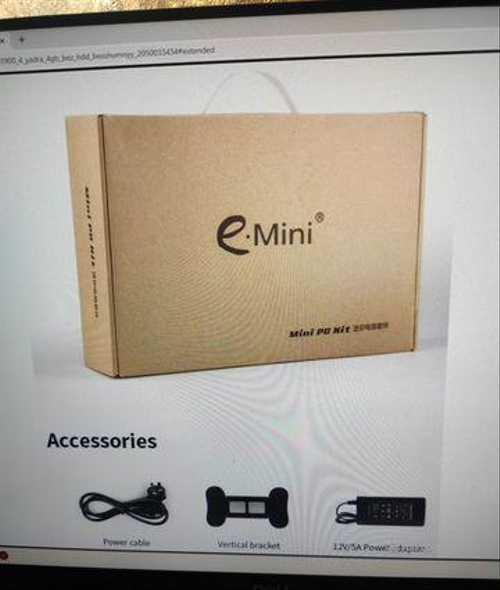 Неттоп mini пк