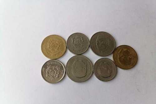 Монеты Марокко, Мексики, Намибии