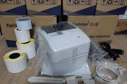 Термопринтер этикеток Xprinter XP-420B / Новый