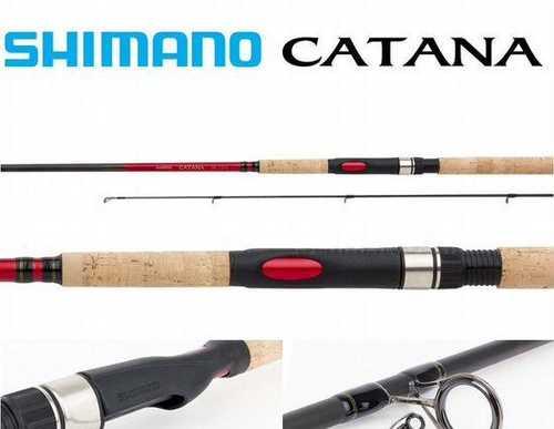 Спиннинг shimano catana BX 240 см; Тест 5-20 гр