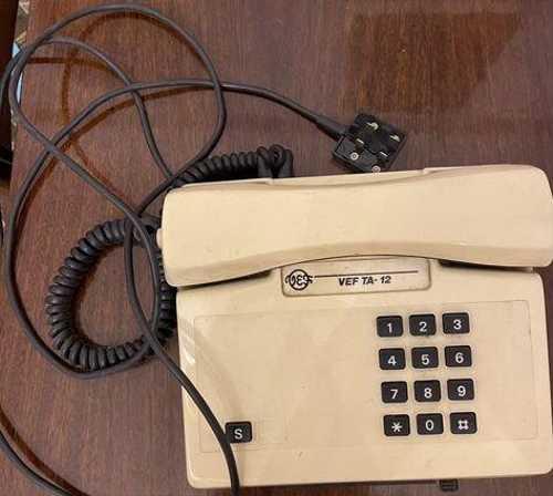 Кнопочный телефон СССР VEF TA-12
