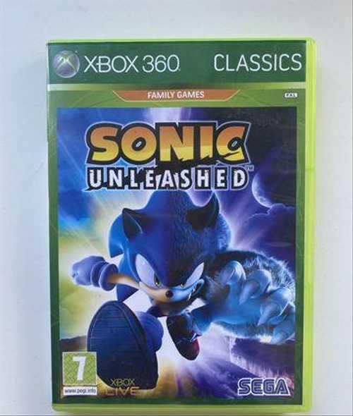 Игра Sonic unleashed Xbox соник