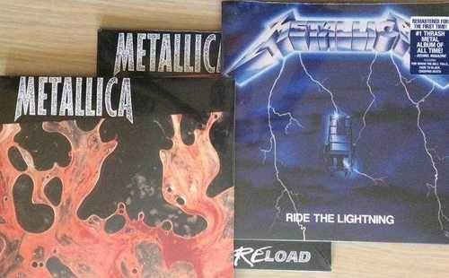 Metallica Load 2 LP/Reload 2Lp/Ride The Lighting