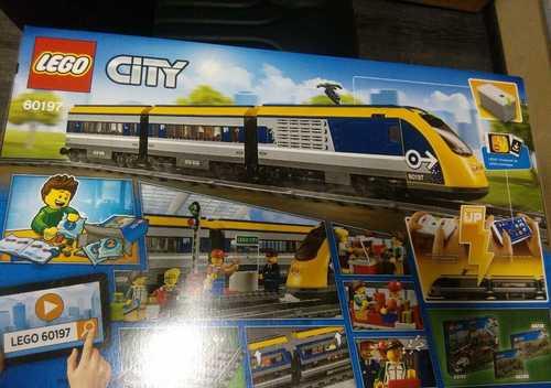 Лего Конструктор lego City Trains 60197 Пассажирск