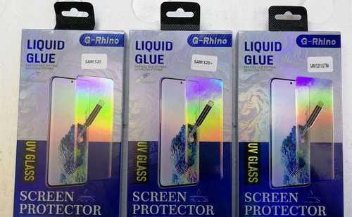 Премиальные UV стекло Samsung S20 от G-Rhino
