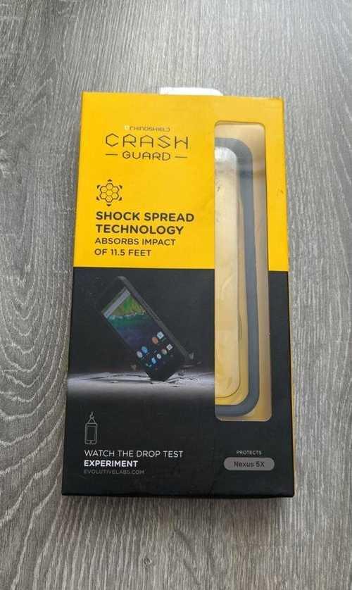 Чехол-бампер RhinoShield CrashGuard для Nexus 5X