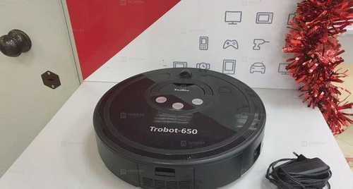 Пылесос робот tesler trobot-650 ч7