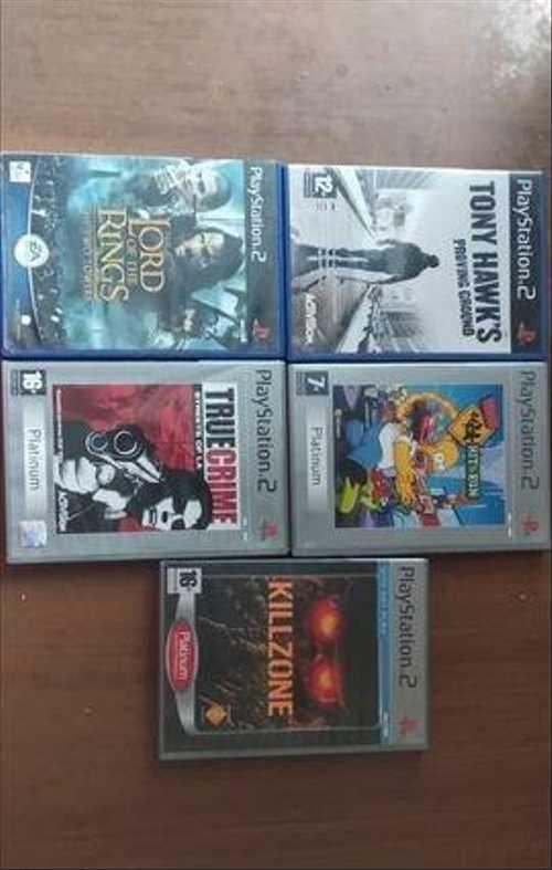 Игры Playstation 2 (лицензионные)