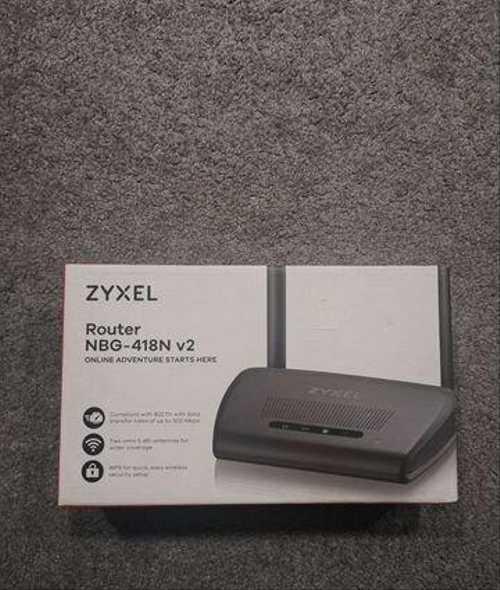 Zyxel router nbg-418n v2