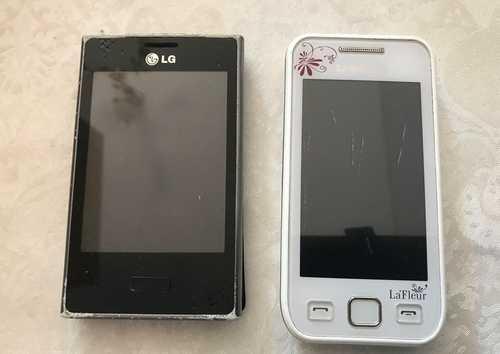 Смартфоны LG E400, Samsung GT-S5250