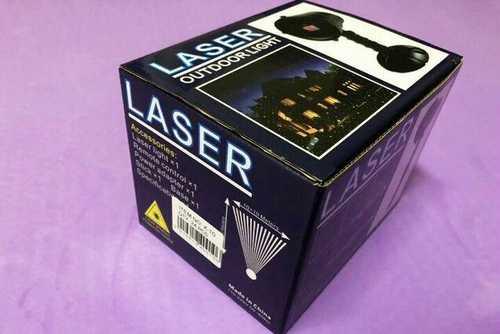 Лазерный проектор звездный дождь с пультом