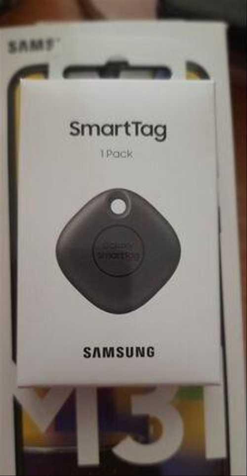 Беспроводная метка Samsung SmartTag EI-T5300, чёрн
