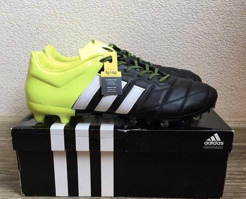 Бутсы adidas ACE 15.2 FG/AG LEA ART.B32800 оригина