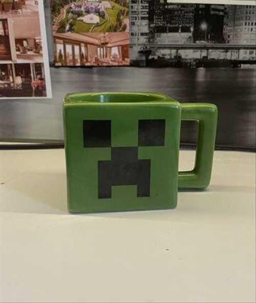 Кружка керамическая Minecraft Крипер