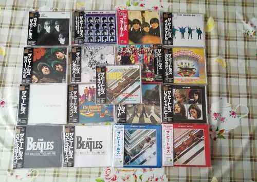 THE beatles japan CD CP32-53.black OBI