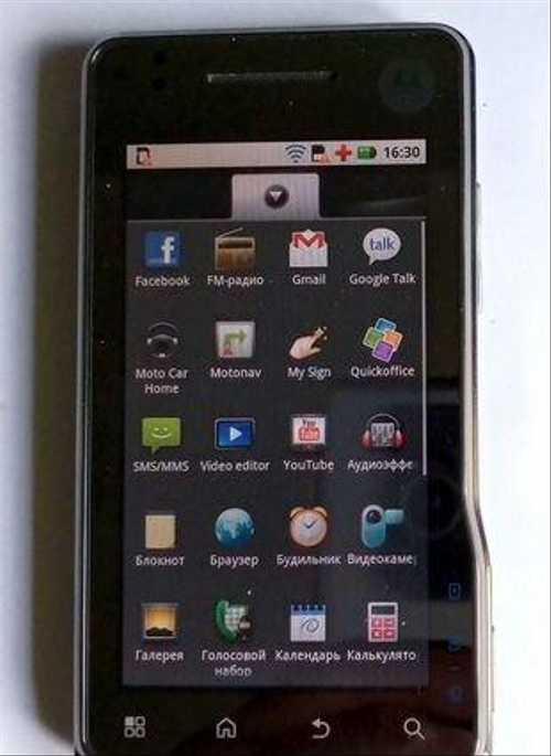 Motorola Milestone XT720 смартфон