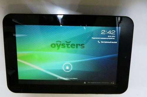 Планшет Oysters T7D 3G