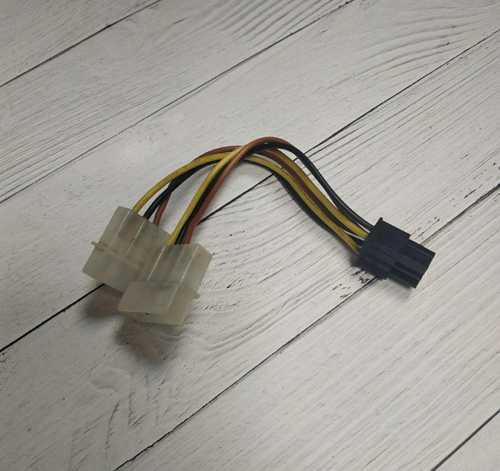 Переходник 6 pin - molex