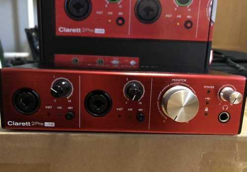 Focusrite clarett 2pre usb