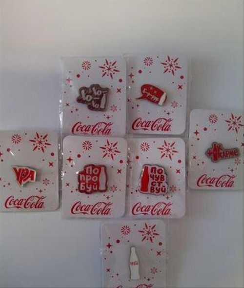 Значки Coca - Cola