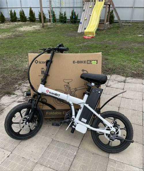 Электровелосипед iconBIT E-bike K216 белый