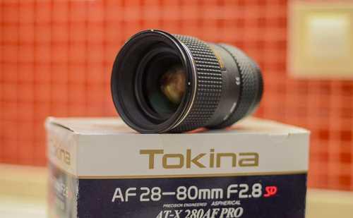 Объектив Tokina AF 28-80mm F2.8 AT-X PRO для Nikon
