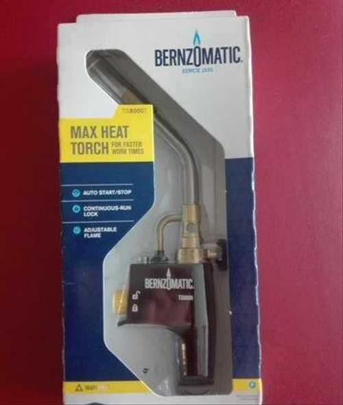 Новая газовая Bernzomatic TS8000 searzall