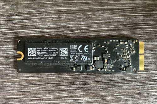 Apple ssd sm0128g media стирать или нет