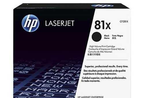 Тонер Картридж HP 81X CF281X черный