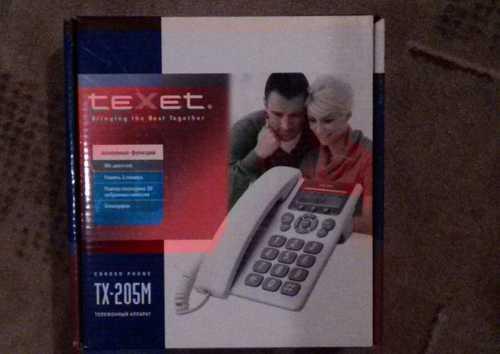 Стац. Тел. texet-TX-205M