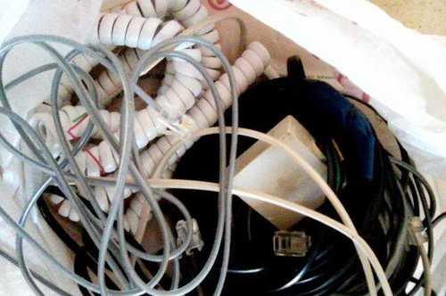 Телефонные провода, вилки | Festima.Ru - Мониторинг объявлений