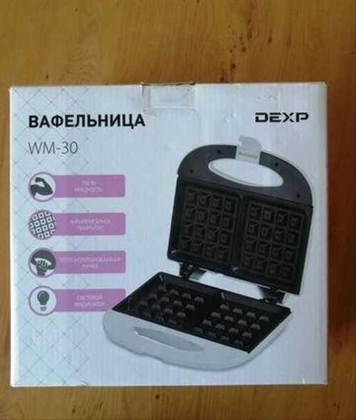 Вафельница dexp WM-30