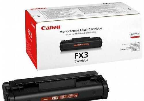 Лазерный картридж Canon FX-3 (1557A003(BA) Black