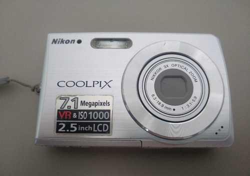 Компактный фотоаппарат Nikon coolpix S200