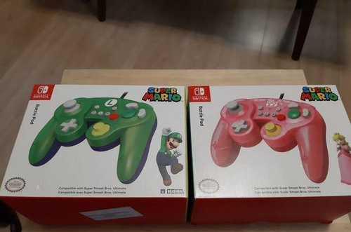 Геймпад Hori Peach/ Luigi для Nintendo Switch