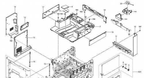 Принтер kyocera Ecosys M5521cdw на запчасти