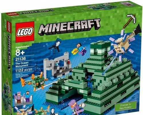 Lego Minecraft 21136 Подводная крепость