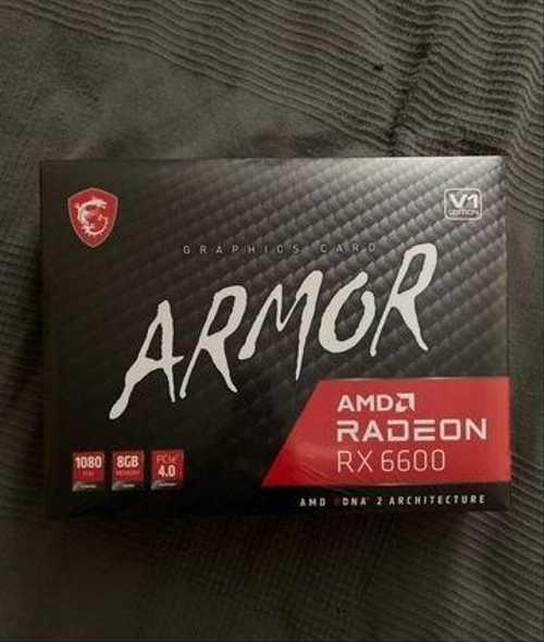 Видеокарта RX6600 armor