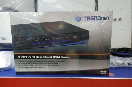 KVM - переключатель trendnet TK-801 8 портов