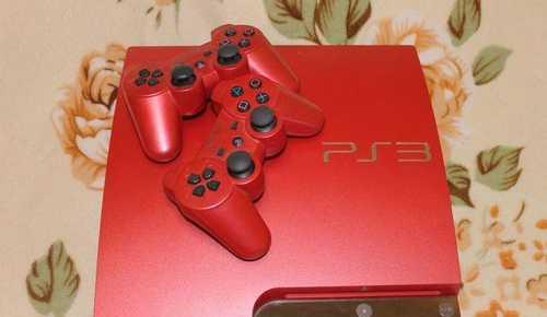 Sony Playstation 3 Slim 320гб red