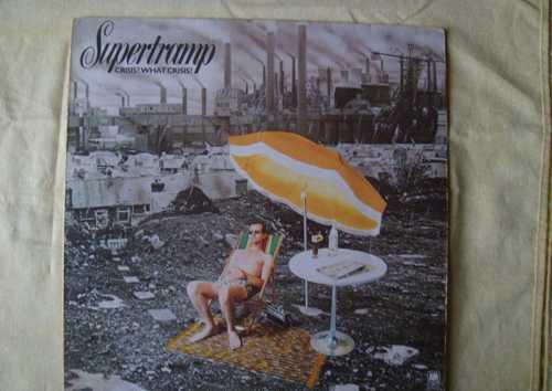 Винил supertramp Crisis1975 оригинал