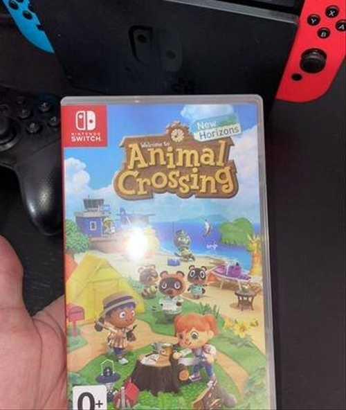 Картдридж на Nintendo switch с игрой Animal Crossi