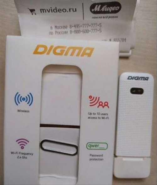 Digma dongle USB Модем 3G/4G