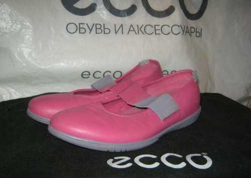 Ecco балетки розовые 35